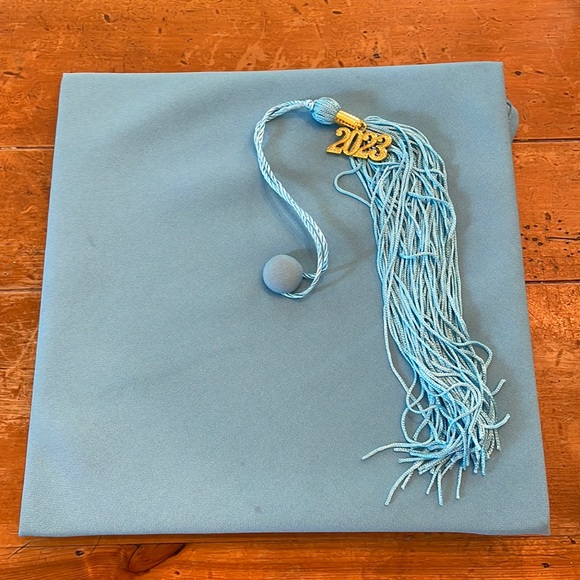 Graduation Mall | Accessories | Light Blue Graduation Cap With 223 ...